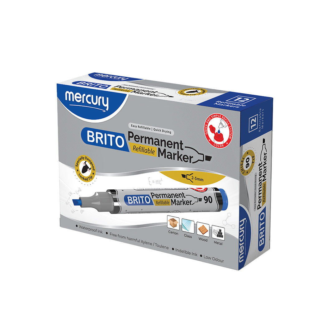BRITO Permanent Markers – Mercury Stationery